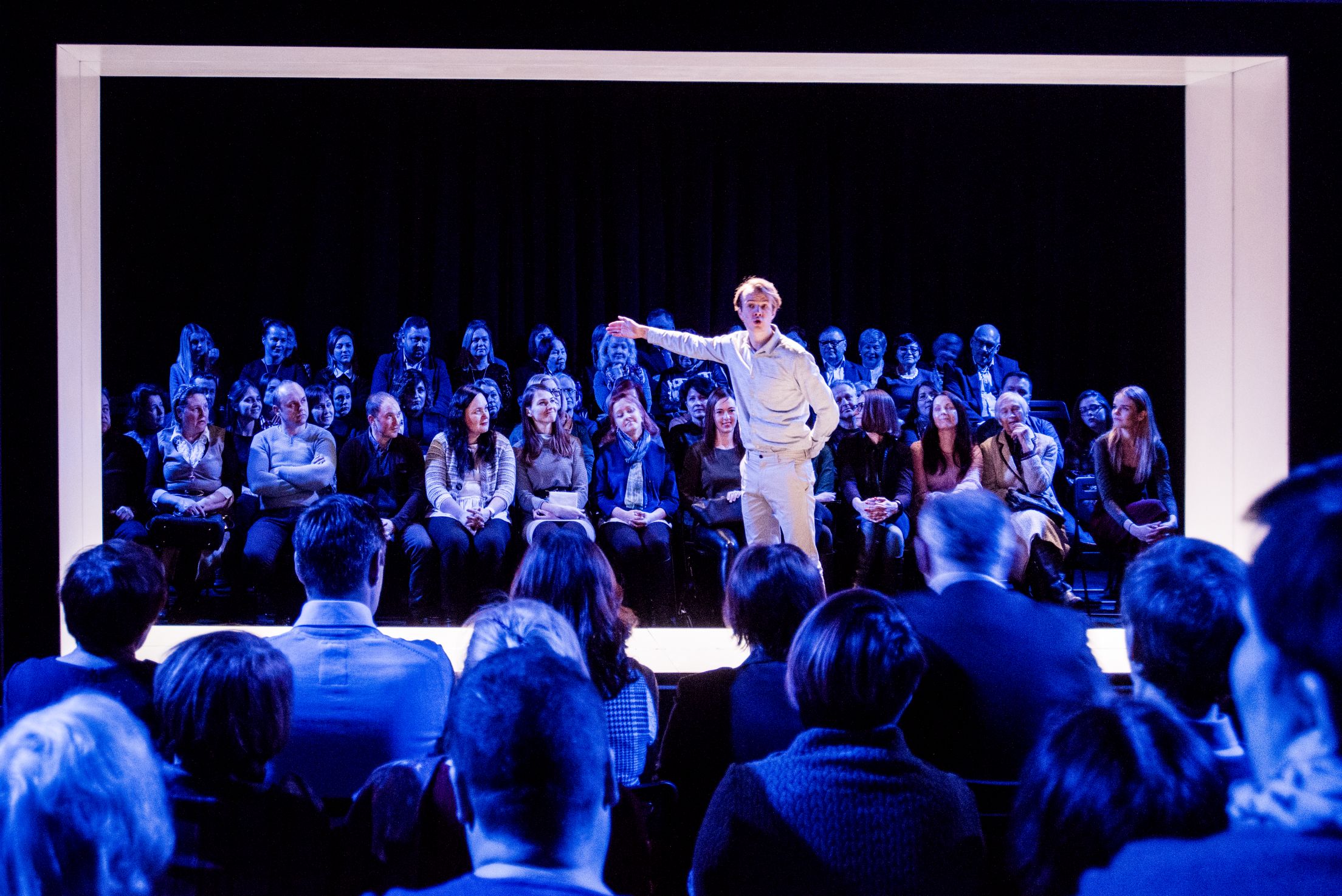 Documentary theatre performance "Unknown Land. Šalčia." | British Council